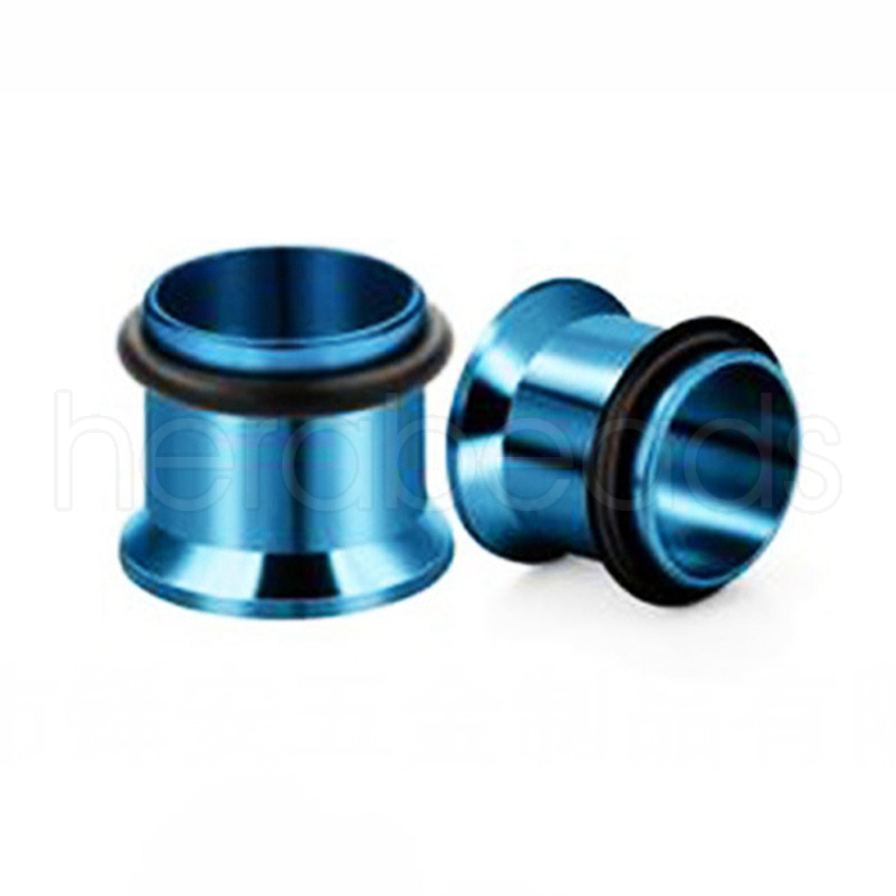 Wholesale 5 pcs 316 Surgical Stainless Steel Screw Ear Gauges Flesh ...